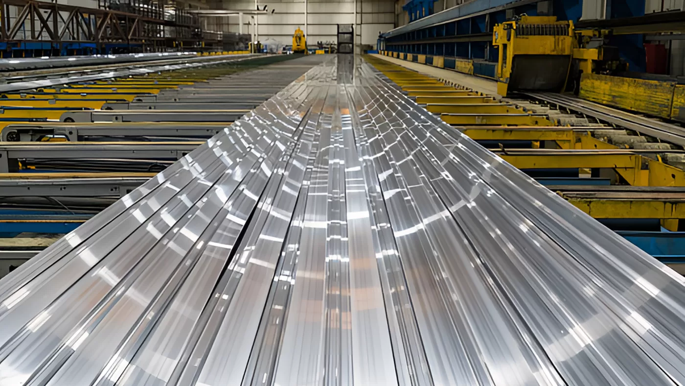 Aluminio Acabado de Molino vs. Aluminio Anodizado Transparente - Petrel